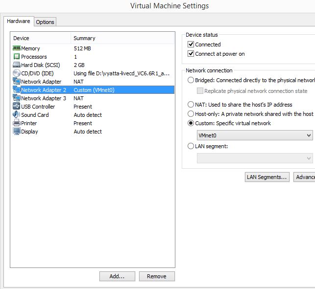 Hot add Nic into Vyatta VM – no reboot required | TravelingPacket - A ...