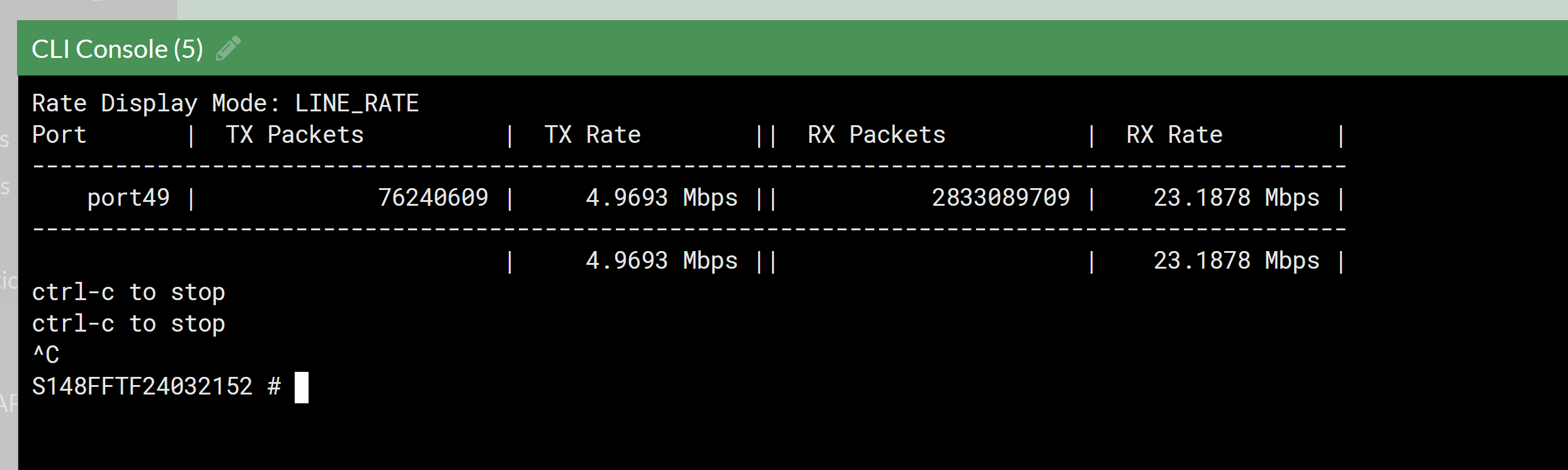 Check current bandwidth of Fortiswitch port | TravelingPacket - A blog ...